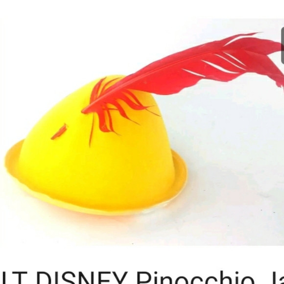 Disney | Other | Vintage Walt Disney Pinocchio Souvenir Felt Hat | Poshmark